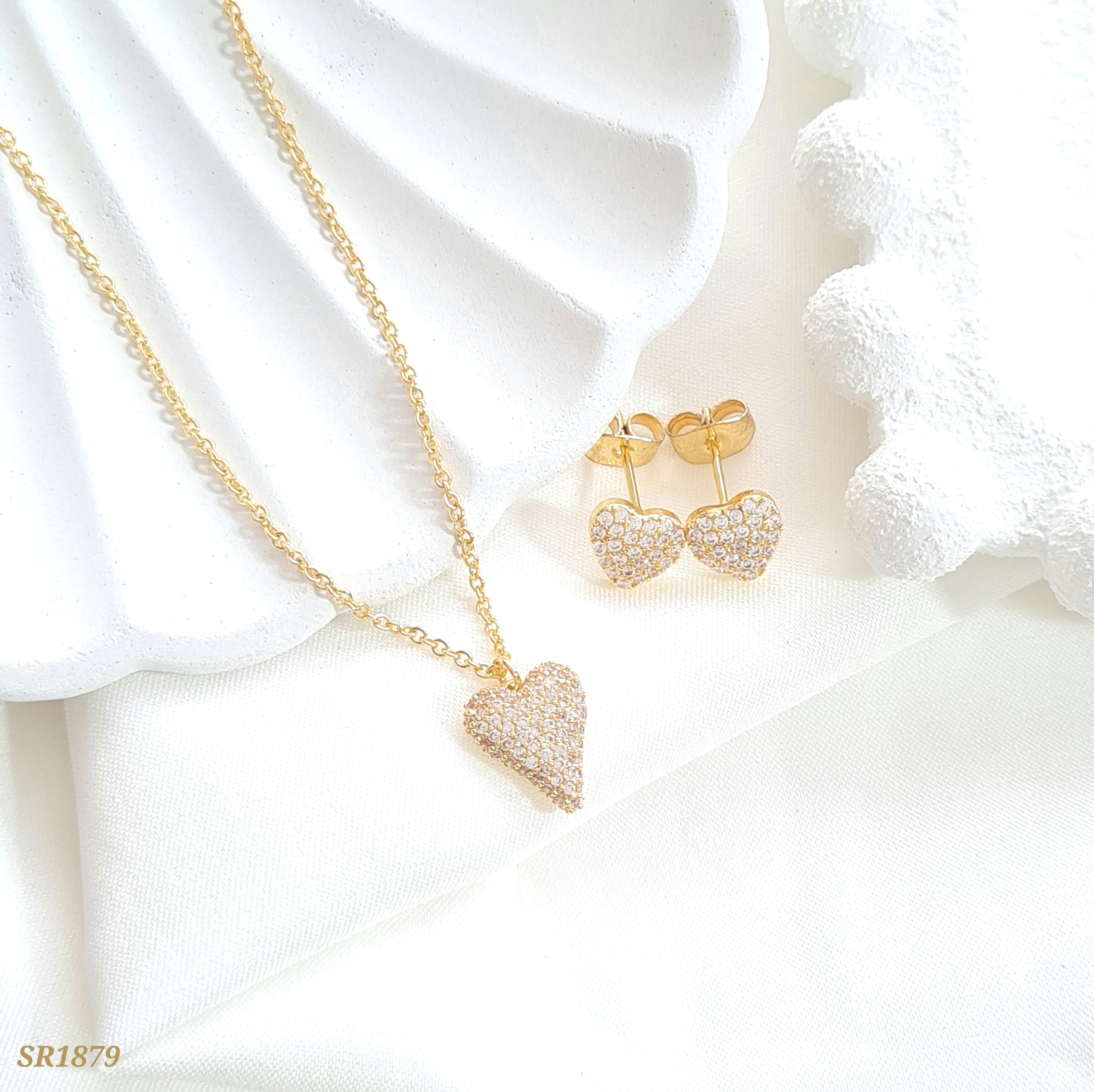Set corazón alargado SR1879 – vilbbao store